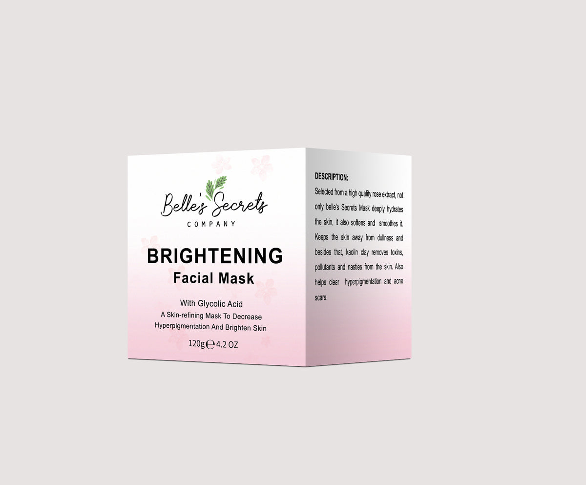 Brightening Facial Mask – Belle's Secrets